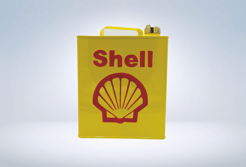 Shell Petrol Can | Sammy Miller Museum